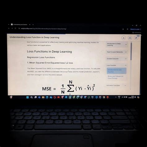 Paulami Maitra On Linkedin Deeplearning Lossfunctions Datascience