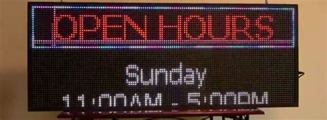 P10 Hub12 2 Text Static And Marquee Programming Arduino Forum