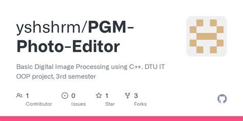 Github Yshshrmpgm Photo Editor Basic Digital Image Processing Using