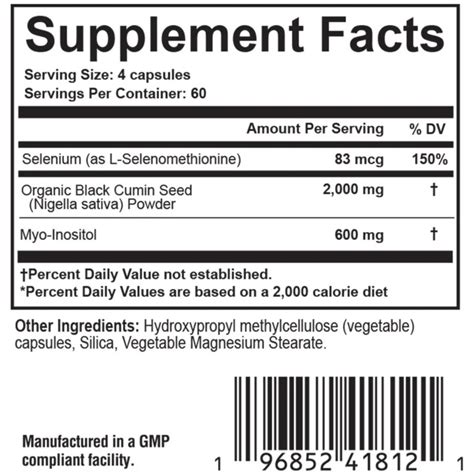 Buy Thyroid Antibody Support Supplement Nigella Sativa