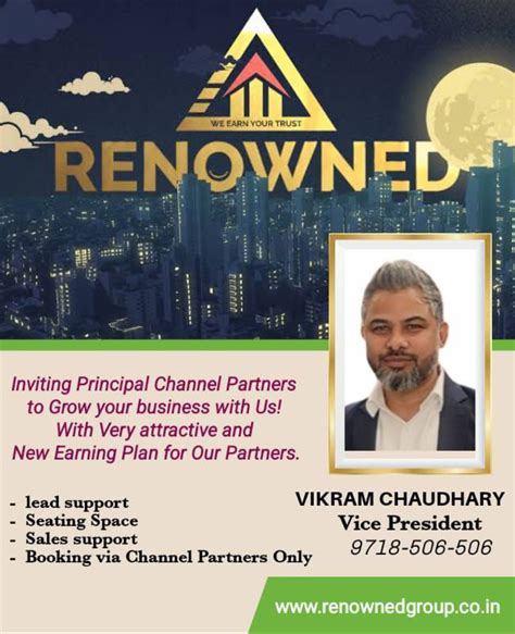 Coming Soon To Greater Noida West Regards Vikram Chaudhary Vice