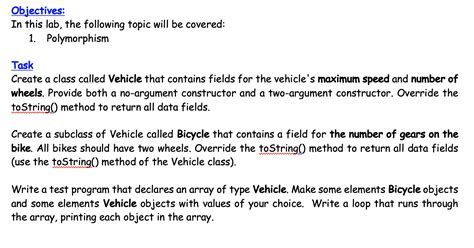 Solved Objectives In This Lab The Following Topic Will Be Chegg Com