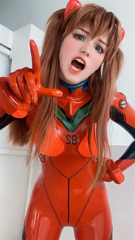 Asuka Langley Soryu Plugsuit Cosplay By Shirogane Sama R Cosplaygirls
