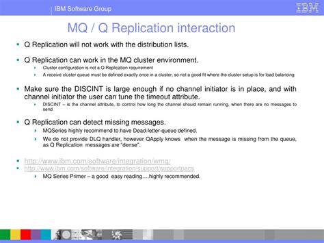 Ppt Db2 Information Integrator 8 2 Q Replication And Event Publishing The Elevator Tale