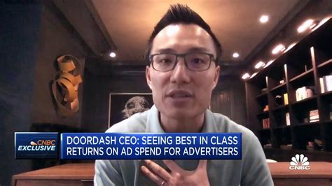 Doordash Ceo Tony Xu Our Advertising Business Has Grown Very Quickly