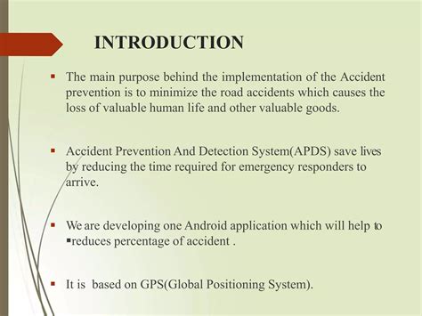 ACCIDENT DETECTION SYSTEM PPT PPTX