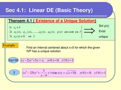 Ppt Chapter 4 Higher Order Differential Equations Powerpoint Presentation Id 6389236