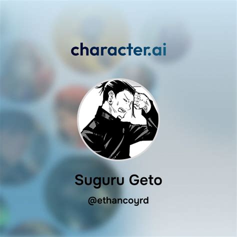Chat With Suguru Geto Character Ai Personalized Ai For Every Moment