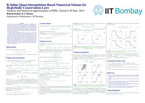 PDF B Spline Quasi Interpolation Based Numerical Scheme For Hyperbolic Conservation Laws
