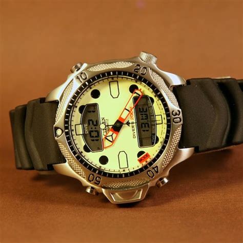 Sold Citizen Aqualand Lume Dial Jp1010 00w Reduced Again 179