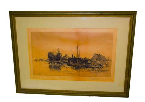 Stephen Parrish Etching Nov 26 2022 Withington Auctions Inc In Nh