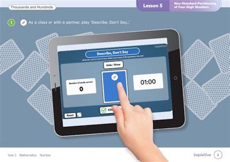 Non Standard Partitioning Of Four Digit Numbers Lesson Au