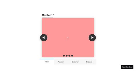 React Plain Carousel Examples Codesandbox