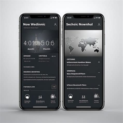 Premium AI Image Mobile App Layout Design Of Investment News Notification App Clean And
