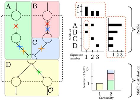 Schematic Representation Of A Signaling Network The Left Part Of The