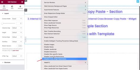 how to copy elementor pages from one site to another