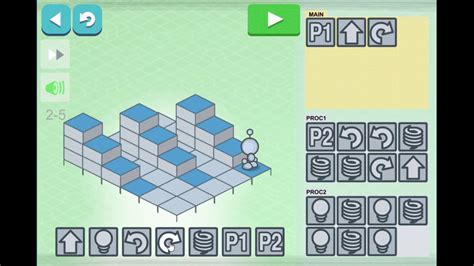 Hour Of Code Lightbot Level 2 5 Full Tutorial Youtube