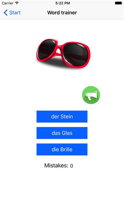 Iphone 용 German Word Trainer Grammar 다운로드