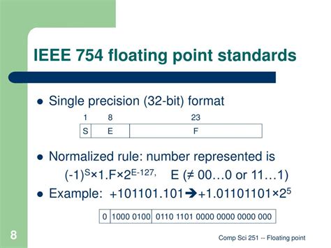 Ppt Ch 2 Floating Point Numbers Powerpoint Presentation Free