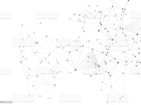 Geometric Plexus Structure Cybernetic Concept Stock Illustration
