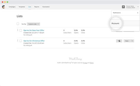How To Integrate Convertplug With Mailchimp Documentation