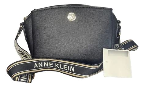 Bolsa Anne Klein Cross Body Negro Lisa Negro Envío Gratis