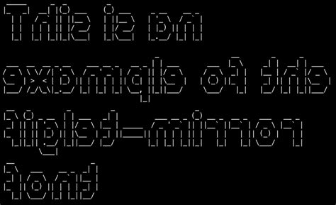 Figlet Mirror — Pygamelib 130 Documentation
