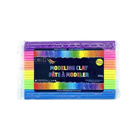 Assorted Neon Color Modeling Clay Dblg Import