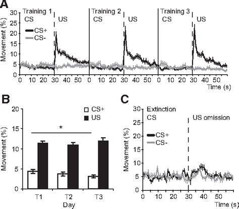 figure 4 from aversive prediction error signals in the amygdala