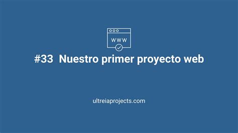 el primer proyecto web de ultreia projects ya es una realidad