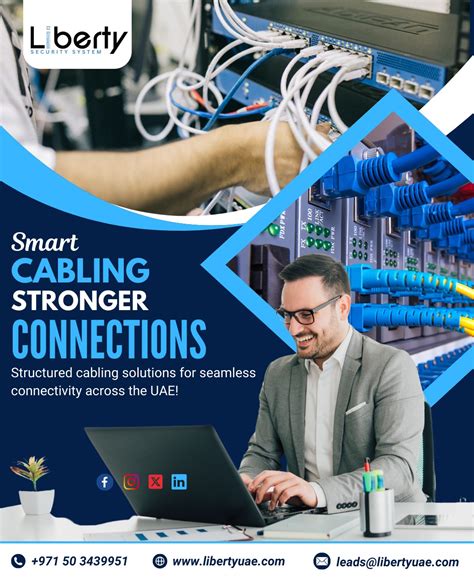 Liberty Security System 🚀 Smart Cabling Stronger Connections 🔗⚡ Upgrade To Structured