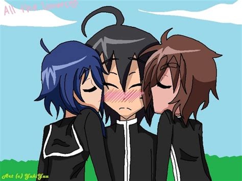 Bakugan Drawing Team Images Fabia Dan X Shun Hd Wallpaper And