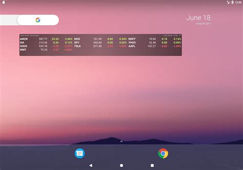 Stocks Widget Android Apps On Google Play