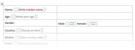 Make A Fillable Form In Word Collect Data The Easy Way