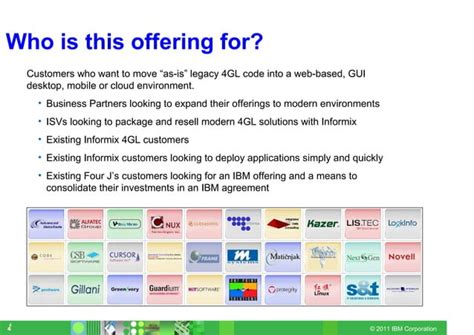 u 04 2011 ibm informix genero offering v12 ppt