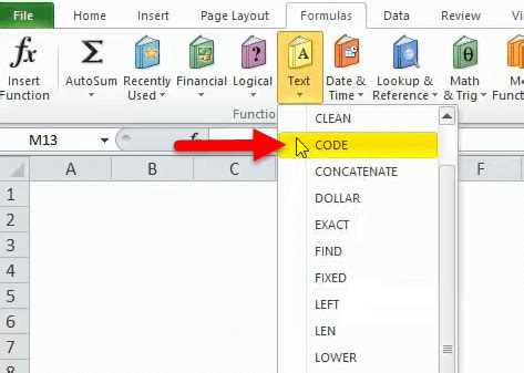 CODE In Excel Formula Examples How To Use CODE Function