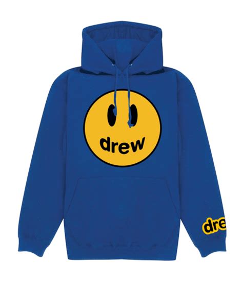 Drew House Royal Blue Hoodie Mascot Logo Magic Custom