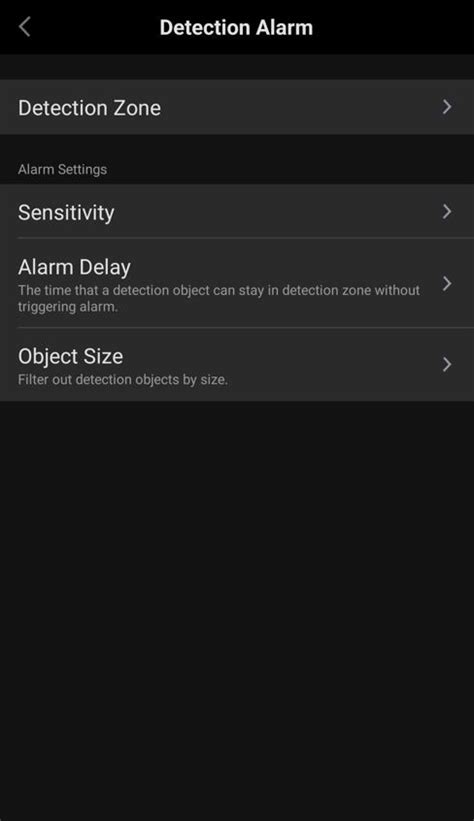 detection alarm vs push notifications r reolinkcam