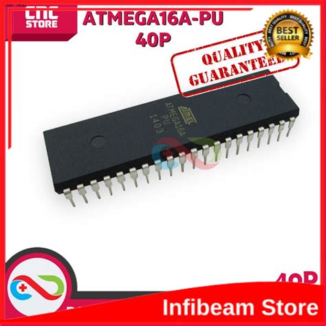 Jual Cnc Atmega16a Pu Atmega16a Atmega16 Dip Atmel Avr Dip 40 Shopee Indonesia