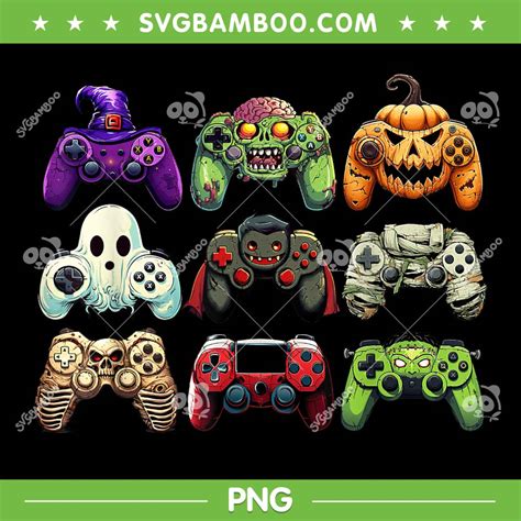 Skeleton Zombie Gaming Controllers Png