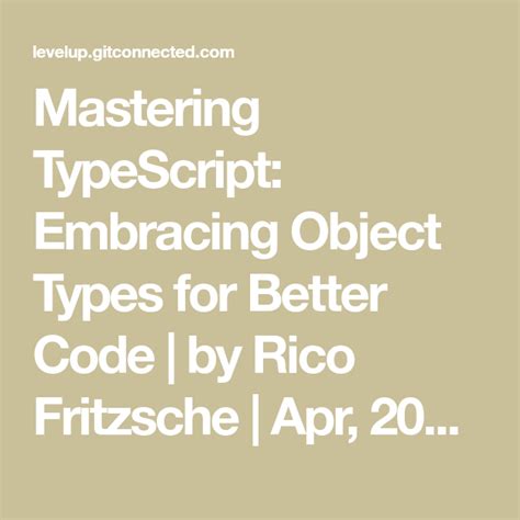 Best 12 Using Typescript Generics To Create Reusable Components Artofit