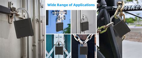 Kenrone Combination Lock 4 8 Digit Combination Padlock Outdoor School Lock Gym Lock For Fence