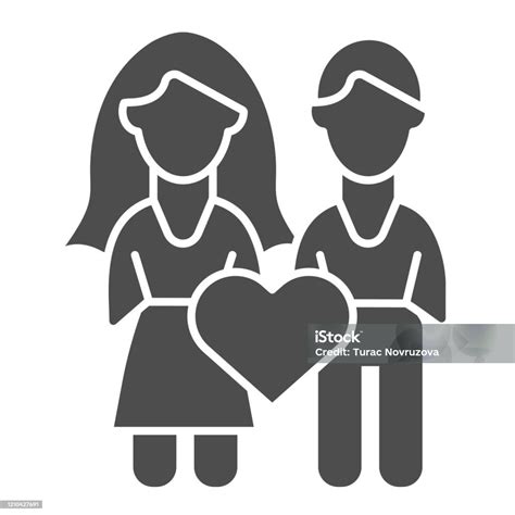 러브 라인 아이콘에 커플 연인 커플 하트 모양 기호 흰색 배경에 문양 스타일의 그림과 젊은 이들을 데이트 모바일 개념 또는 웹