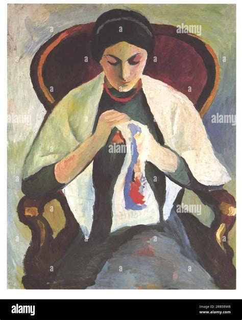 August Macke Portrait Cut Out Stock Images And Pictures Alamy