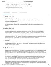 WGU Performance Assessment Pdf 4 20 2021 WGU Performance Assessment IHP3 IHP3 TASK 1 LEGAL