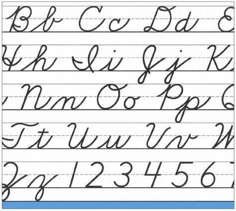 How To Write A Capital L In Cursive