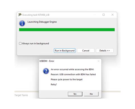 error when flashing program into ntm88 nxp community