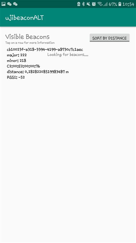 how to solve android bug on list of ibeacon with altbeacon library