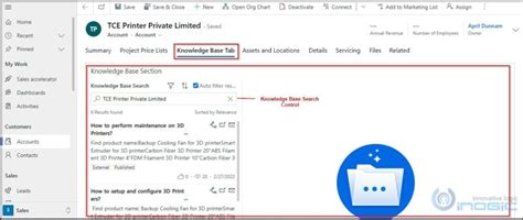 Inogic On Linkedin Add Functionality On Opening Of A Knowledge Article Using The
