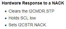 I C NACK Detection Using Interrupts Polling C Microcontrollers Forum C